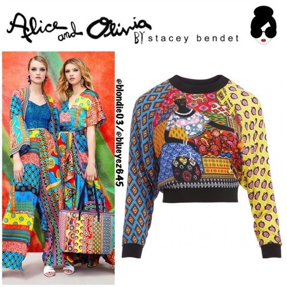 Alice + Olivia | Tops | Alice Olivia X Carla Kranendonk Collaboration ...
